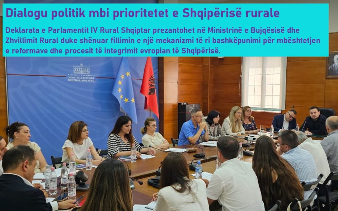 Policy Dialogue on Rural Albania's Priorities - ANRD